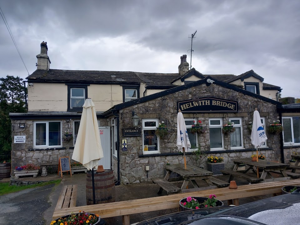Helwith Bridge Inn test - Motorhome Stopover Club
