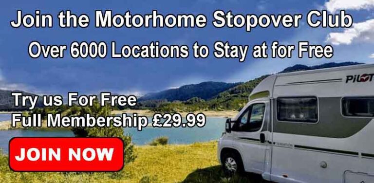 Motorhome Stopover Club – Free Motorhome Stopover Pubs