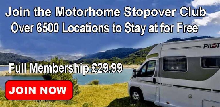 Motorhome Stopover Club – Free Motorhome Stopover Pubs